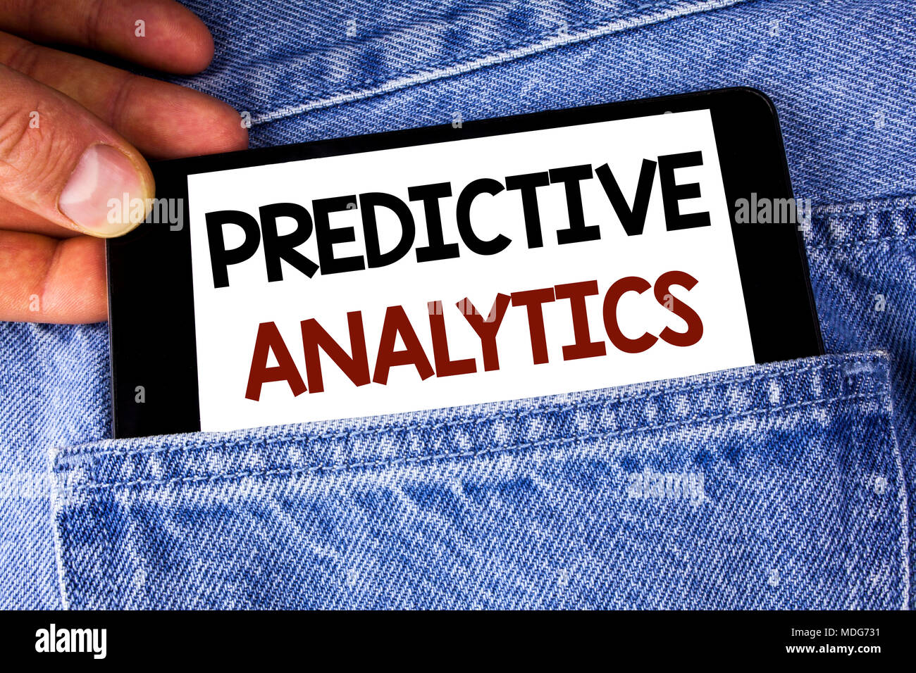 Conceptual Hand Writing Showing Predictive Analytics Business Photo Text Method To Forecast