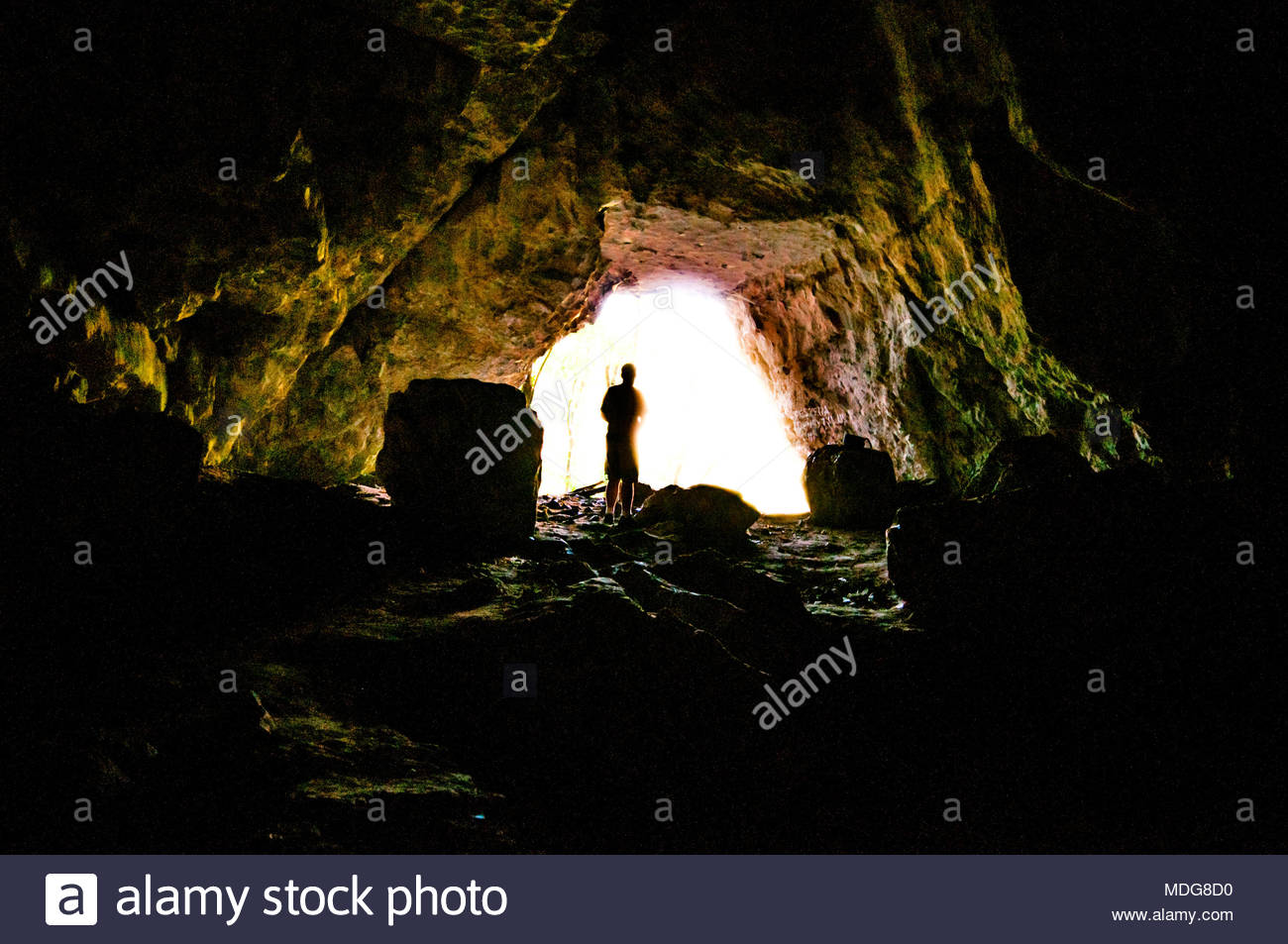 Prehistoric Cave Dwelling Stock Photos & Prehistoric Cave Dwelling ...