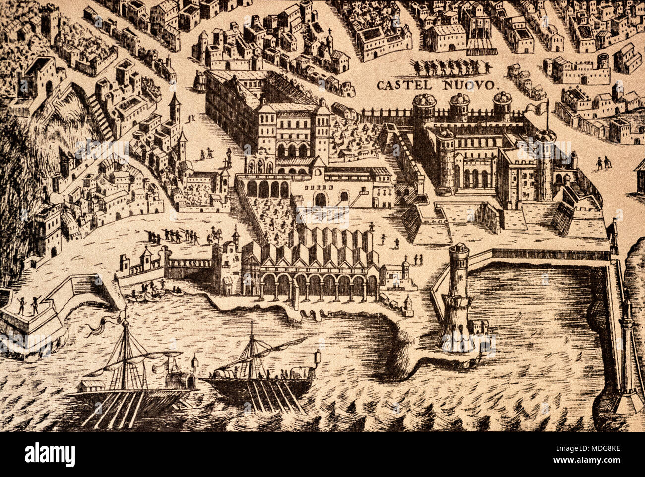 Drawings of Naples and Surroundings taken from the Memories of T ...