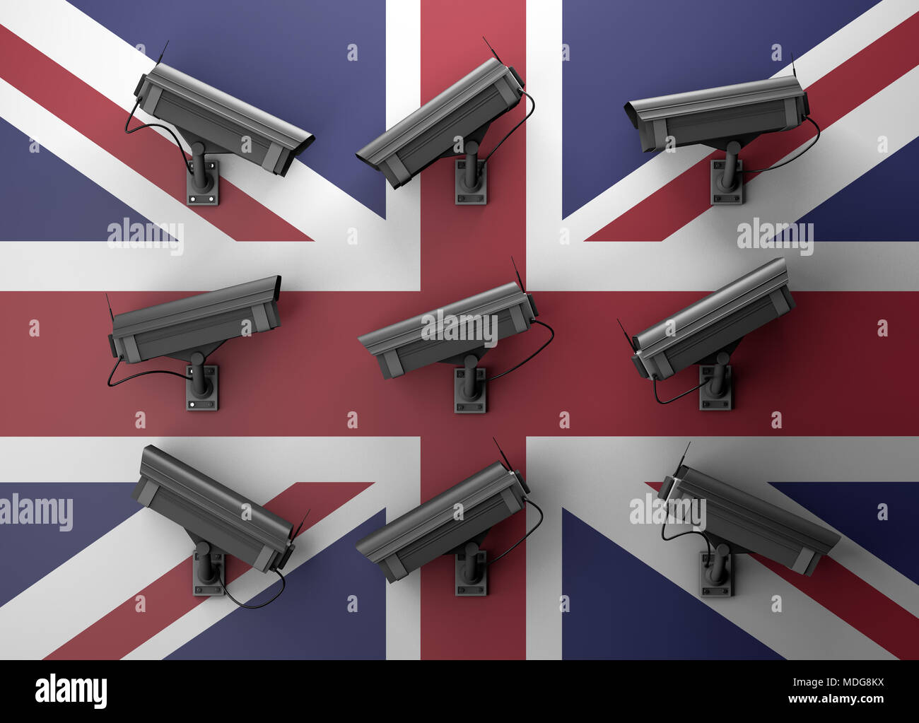 3d illustration of data protection technology privacy concept with many ...