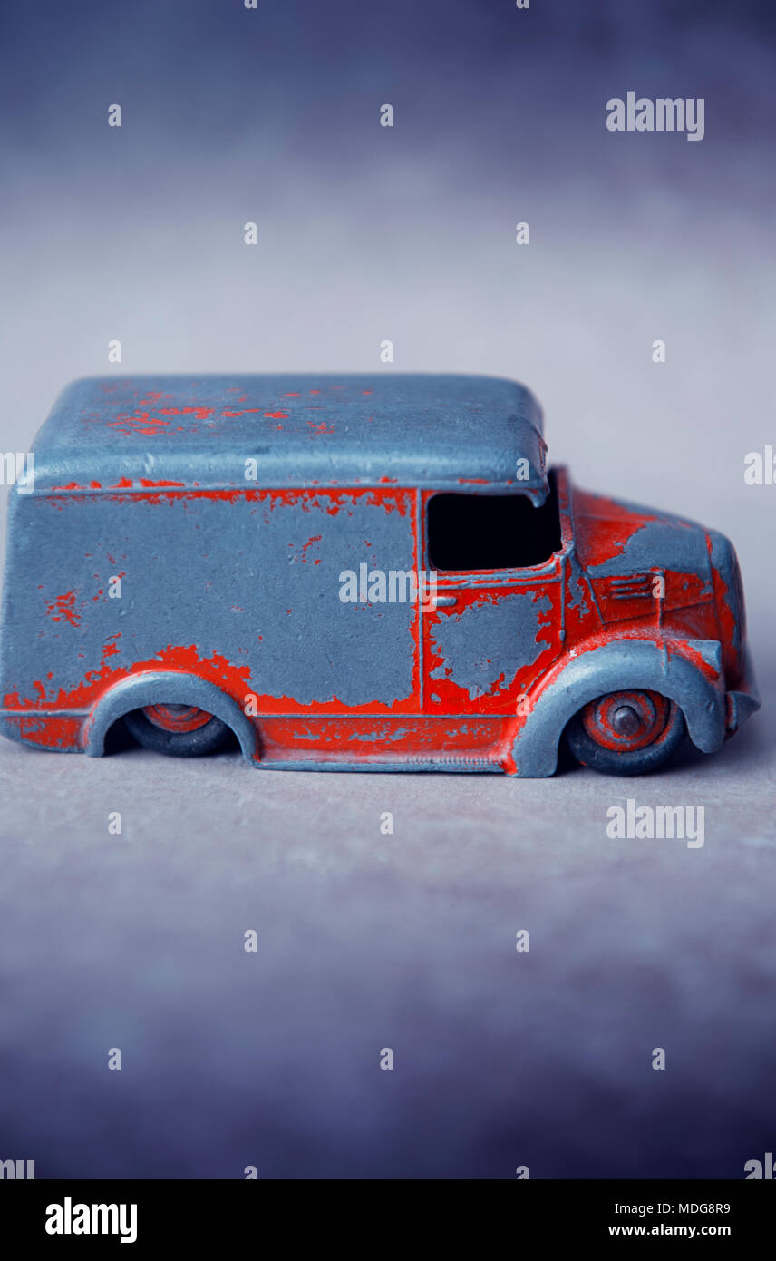 Red toy van hi-res stock photography and images - Alamy