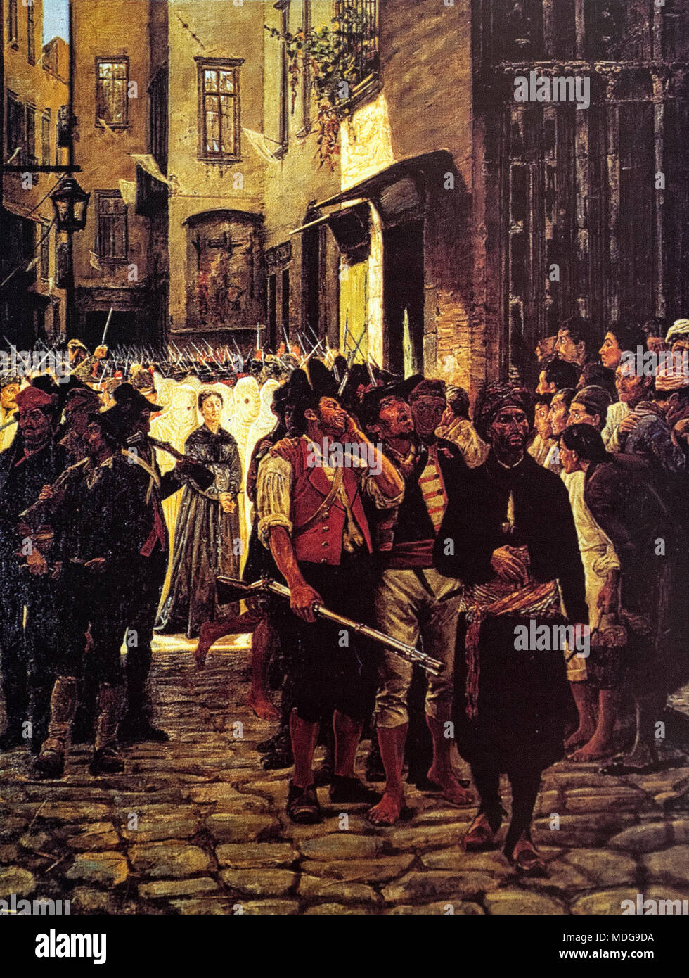 Giuseppe Boschetto - Eleonora De Fonseca Pimentel led to the gallows ...