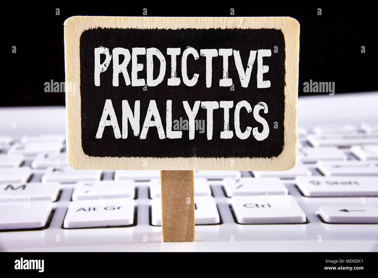 Word Writing Text Predictive Analytics Business Concept For Method To