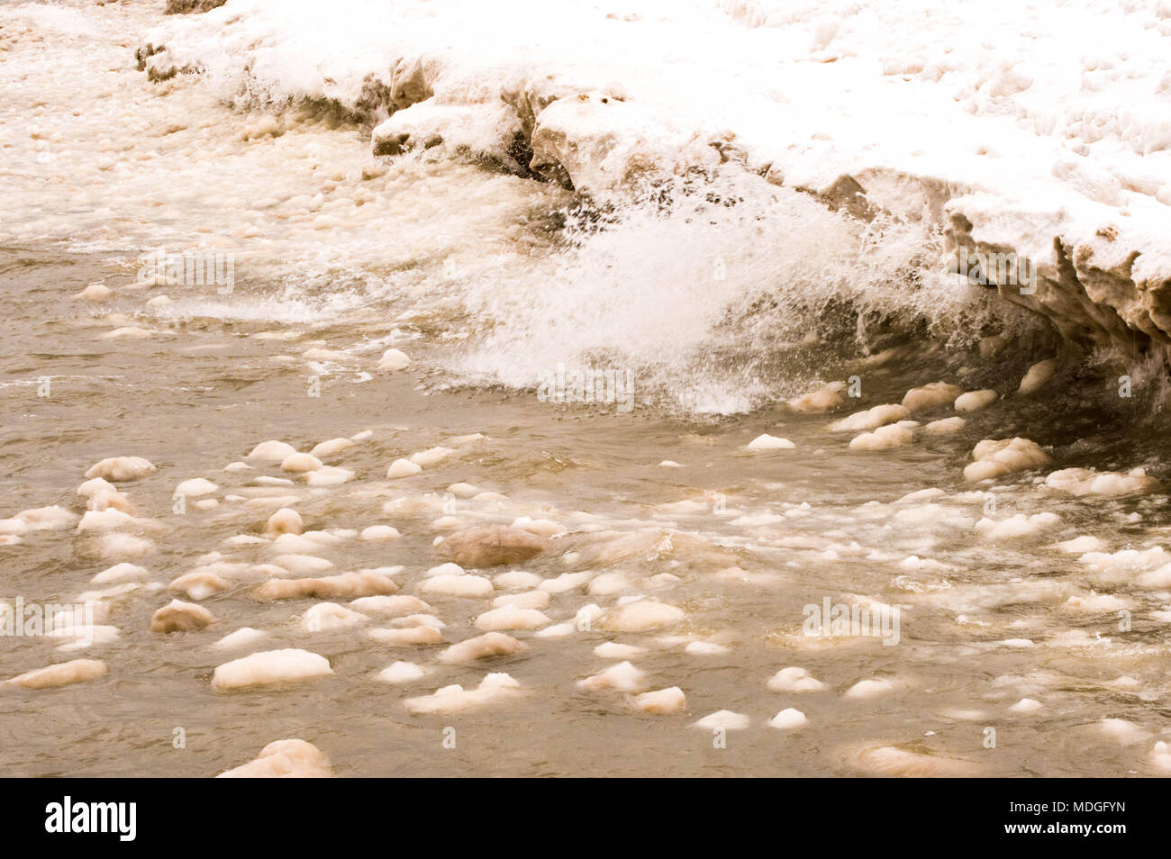 Ice wave huron hi-res stock photography and images - Alamy
