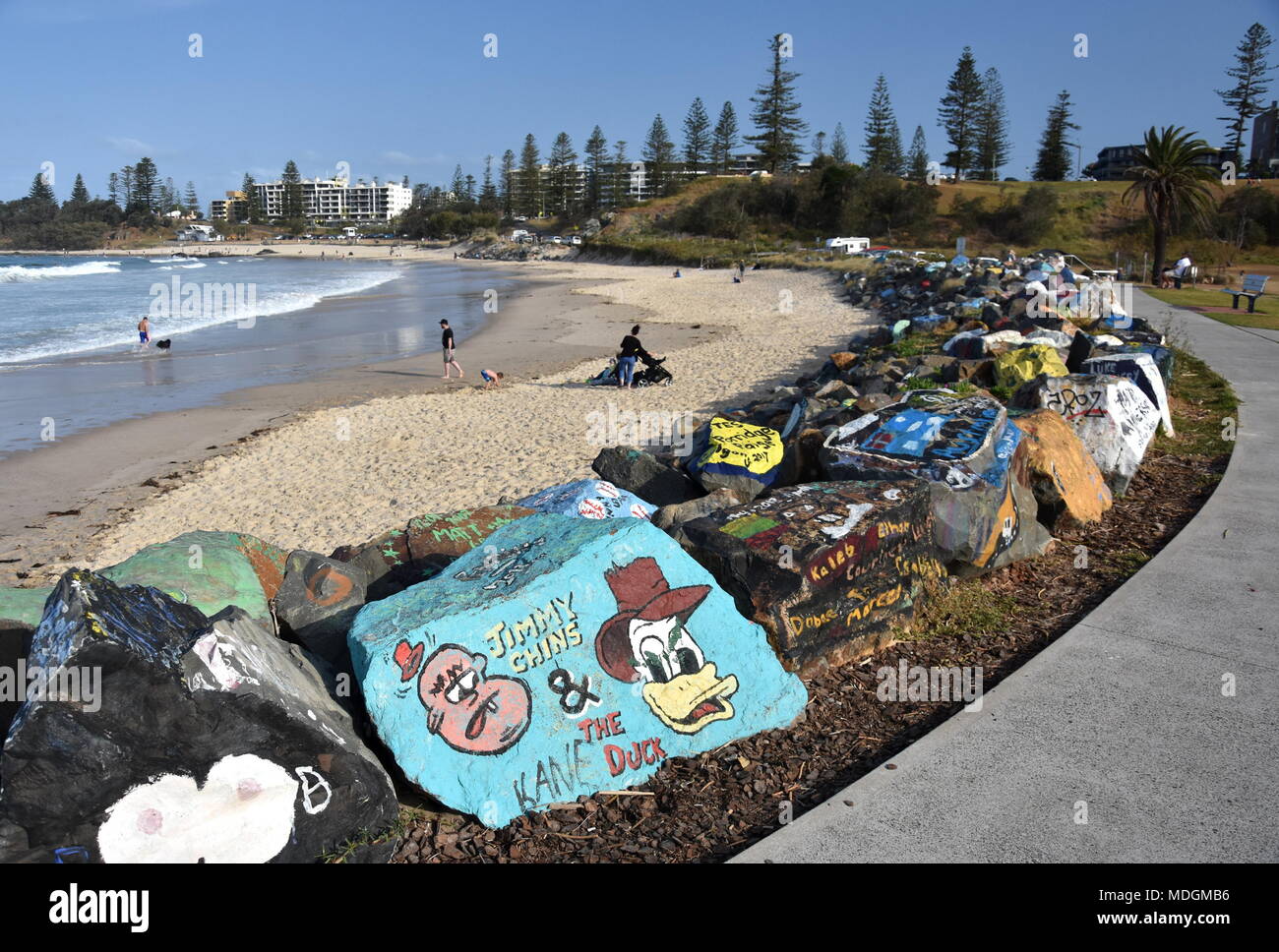 Southern breakwall hi-res stock photography and images - Alamy