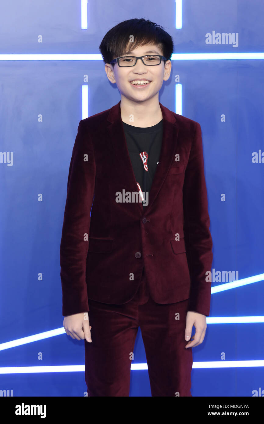The European Premiere of Ready Player One Featuring: Philip Zhao Where ...