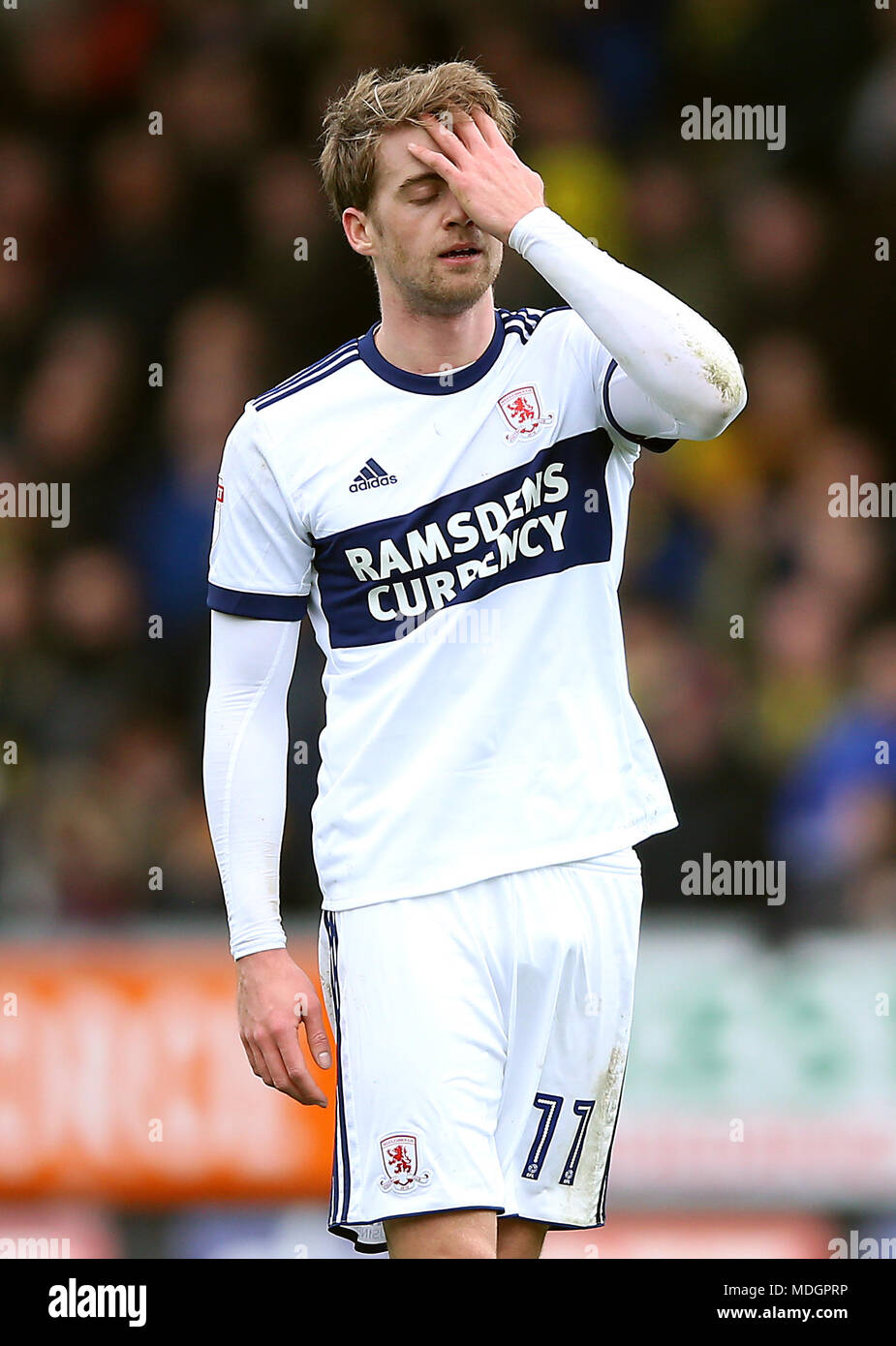 Middlesbrough's Patrick Bamford Stock Photo - Alamy