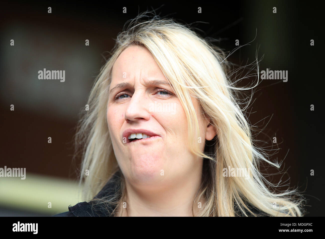 Chelsea manager Emma Hayes Stock Photo - Alamy