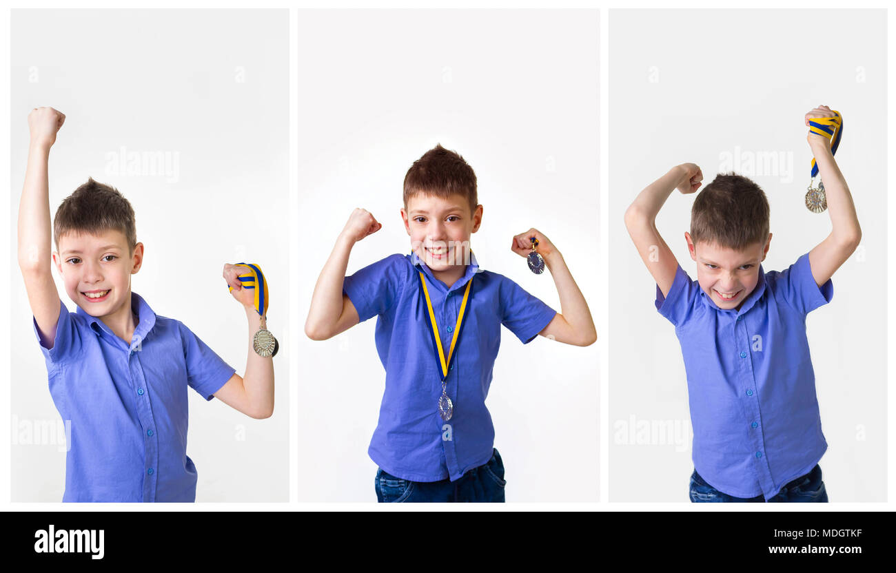 Child medal hi-res stock photography and images - Alamy