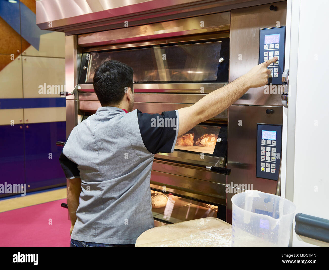 Man making bread hi-res stock photography and images - Alamy