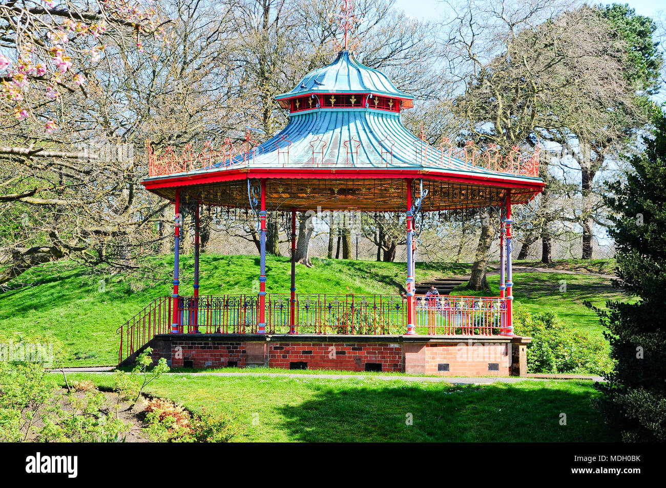 spring time in Sefton Park, Liverpool, England Stock Photo - Alamy