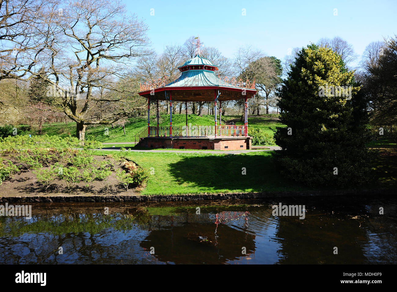 spring time in Sefton Park, Liverpool, England Stock Photo - Alamy