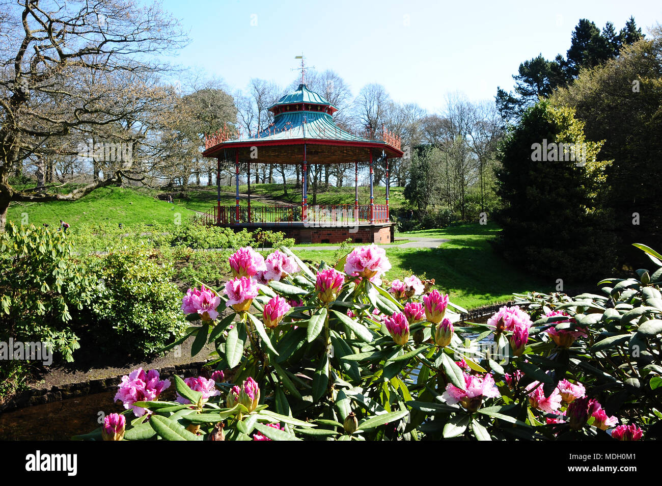spring time in Sefton Park, Liverpool, England Stock Photo - Alamy