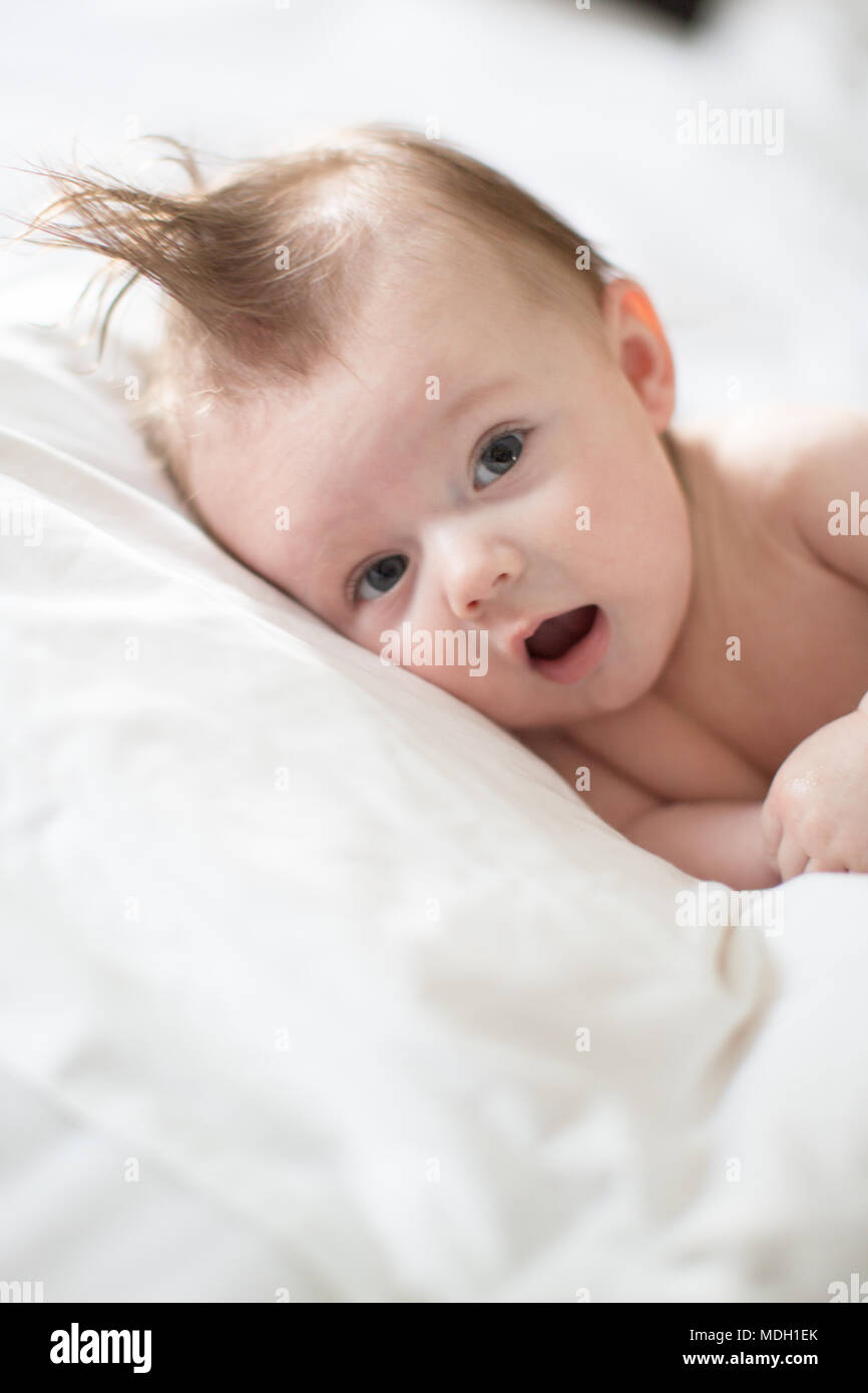 Tummy time baby hi-res stock photography and images - Alamy