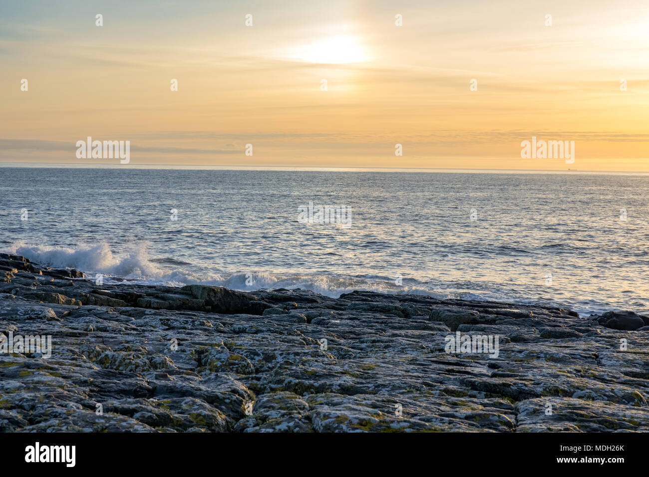 Sunrise at craster hi-res stock photography and images - Alamy