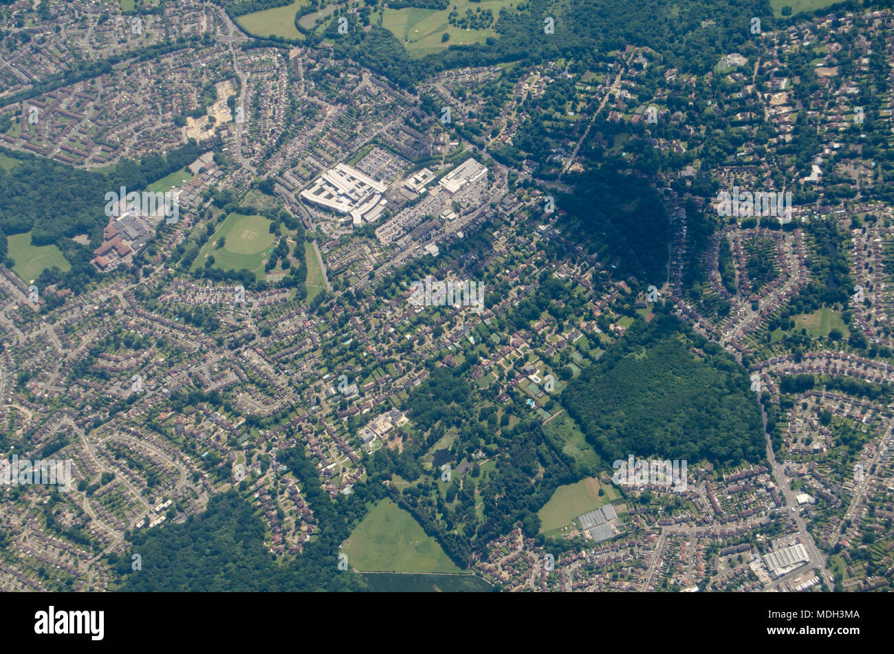 Bromley aerial hi-res stock photography and images - Alamy