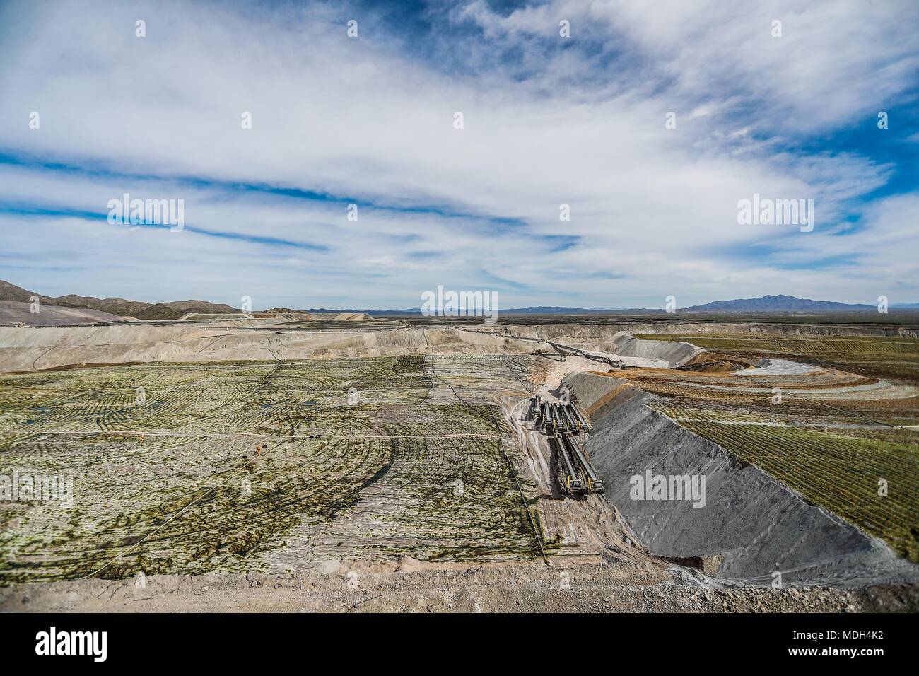 Lixiviación (Leaching), El Chanate, which is part of the Alamos Gold ...