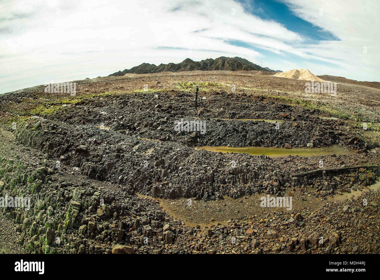 Lixiviación (Leaching), El Chanate, which is part of the Alamos Gold ...