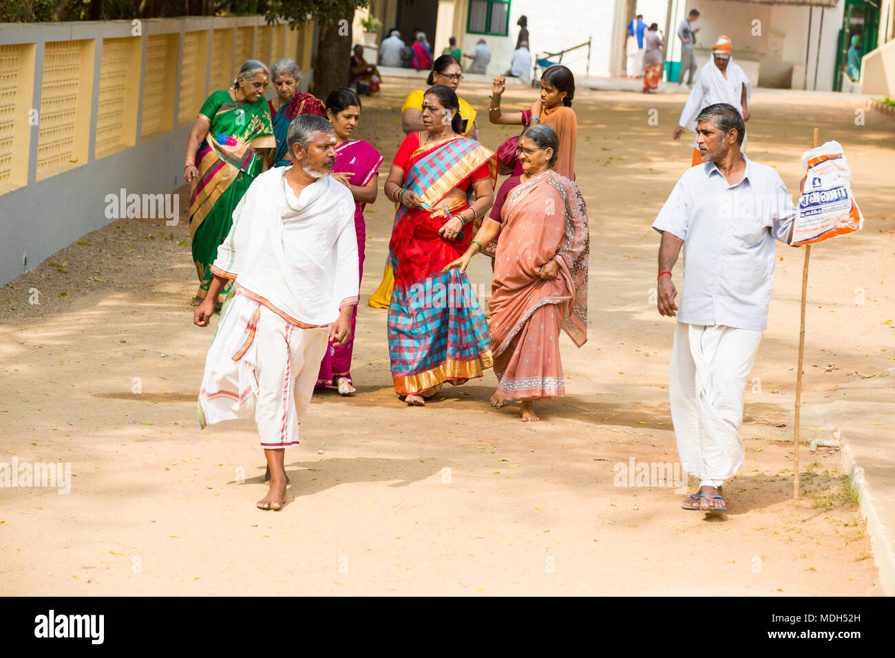 Ashram of Sri Ramana Maharshi, Tiruvannamalai, Tamil Nadu, India ...