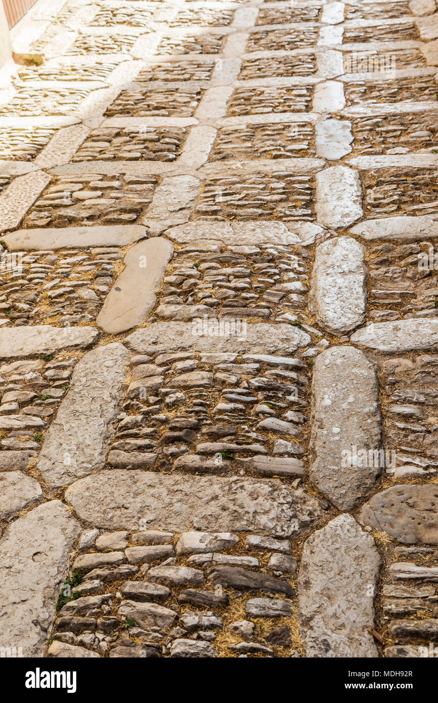 Stone paved road hi-res stock photography and images - Alamy