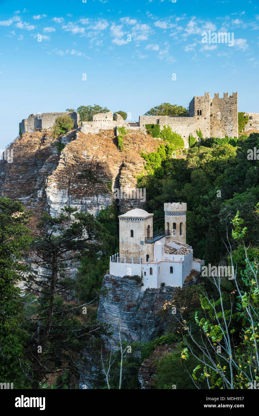 Erice pepoli castle hi-res stock photography and images - Alamy