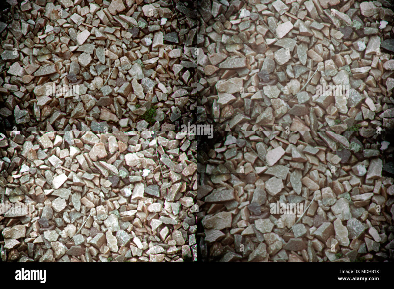 Flintstone pebbles structure of red stone for background Stock Photo ...