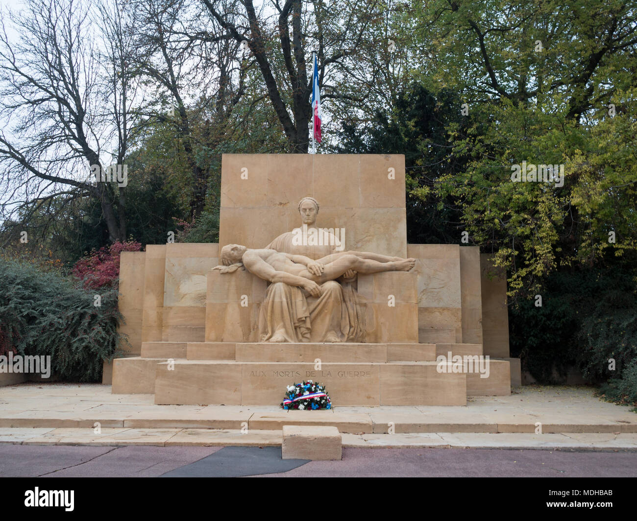 Monument to the War Dead, Metz Stock Photo - Alamy