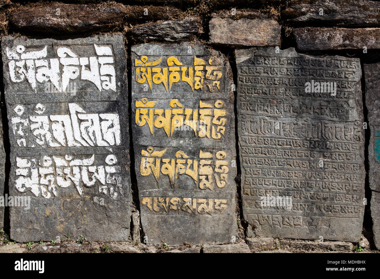 Tibetan script hi-res stock photography and images - Alamy