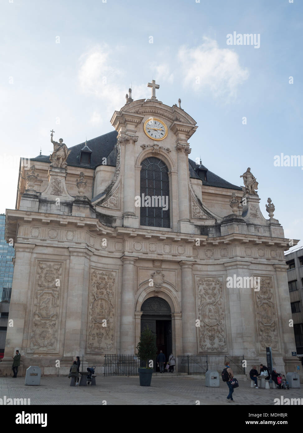 St. Sebastian Church, Nancy Stock Photo - Alamy