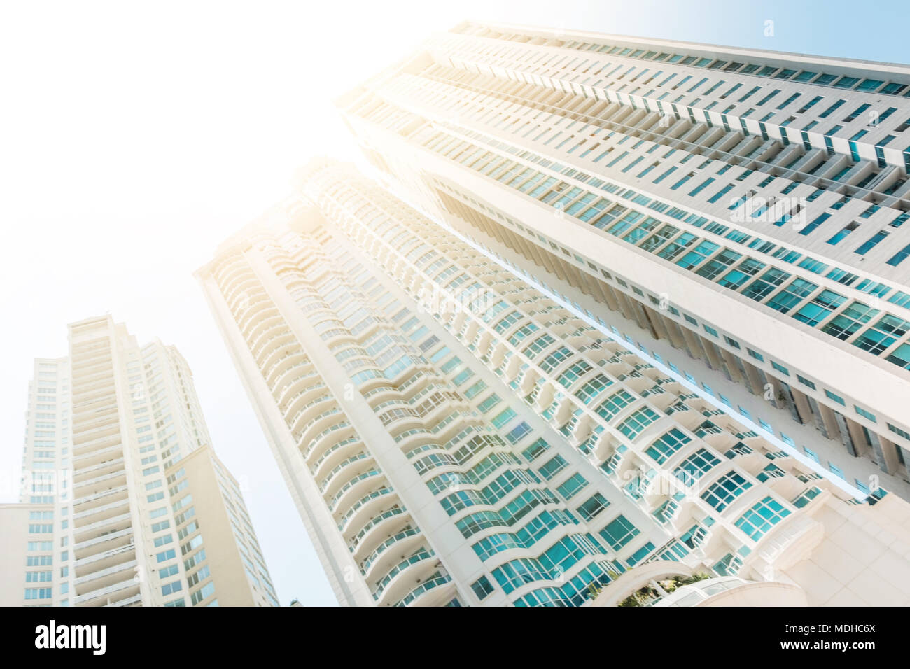 modern architecture, apartment building facade, skyscraper exterior ...