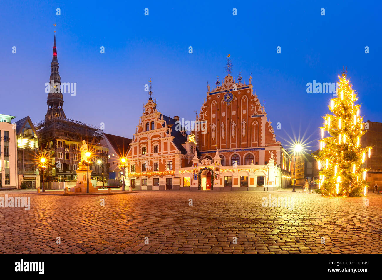 Medieval riga square town hi-res stock photography and images - Alamy