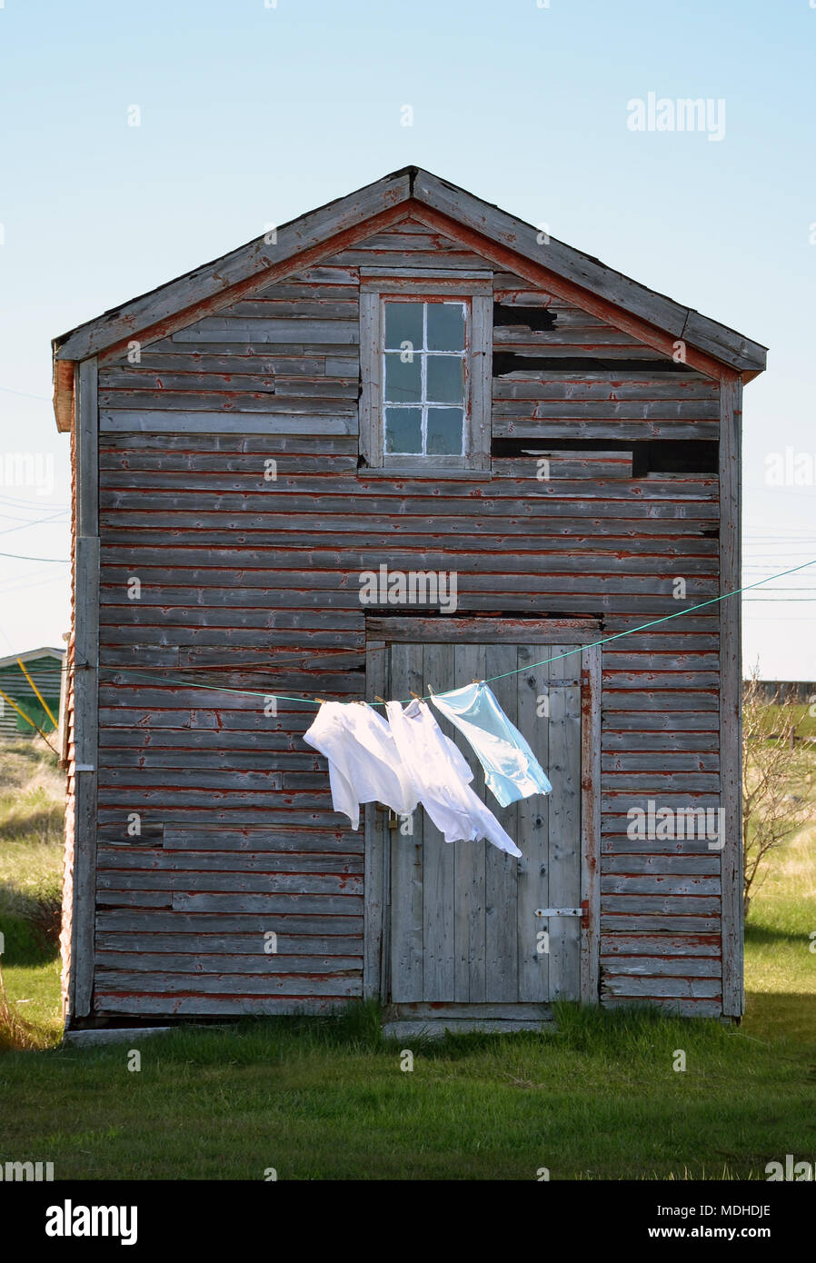 Clothesline newfoundland hi-res stock photography and images - Alamy