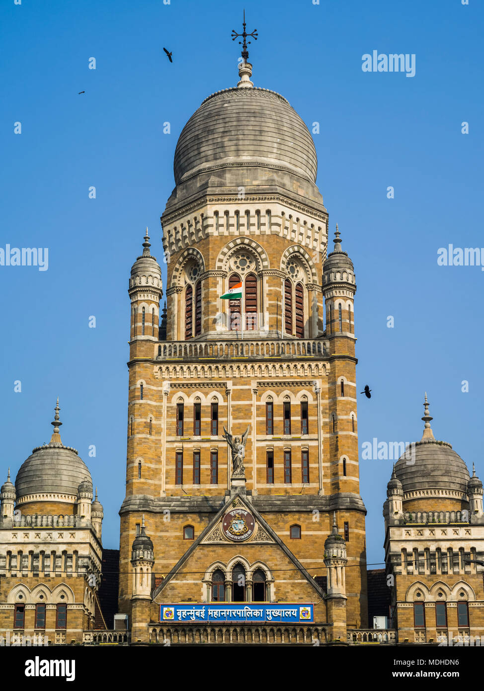 Municipal Corporation Building; Mumbai, Maharashtra, India Stock Photo ...