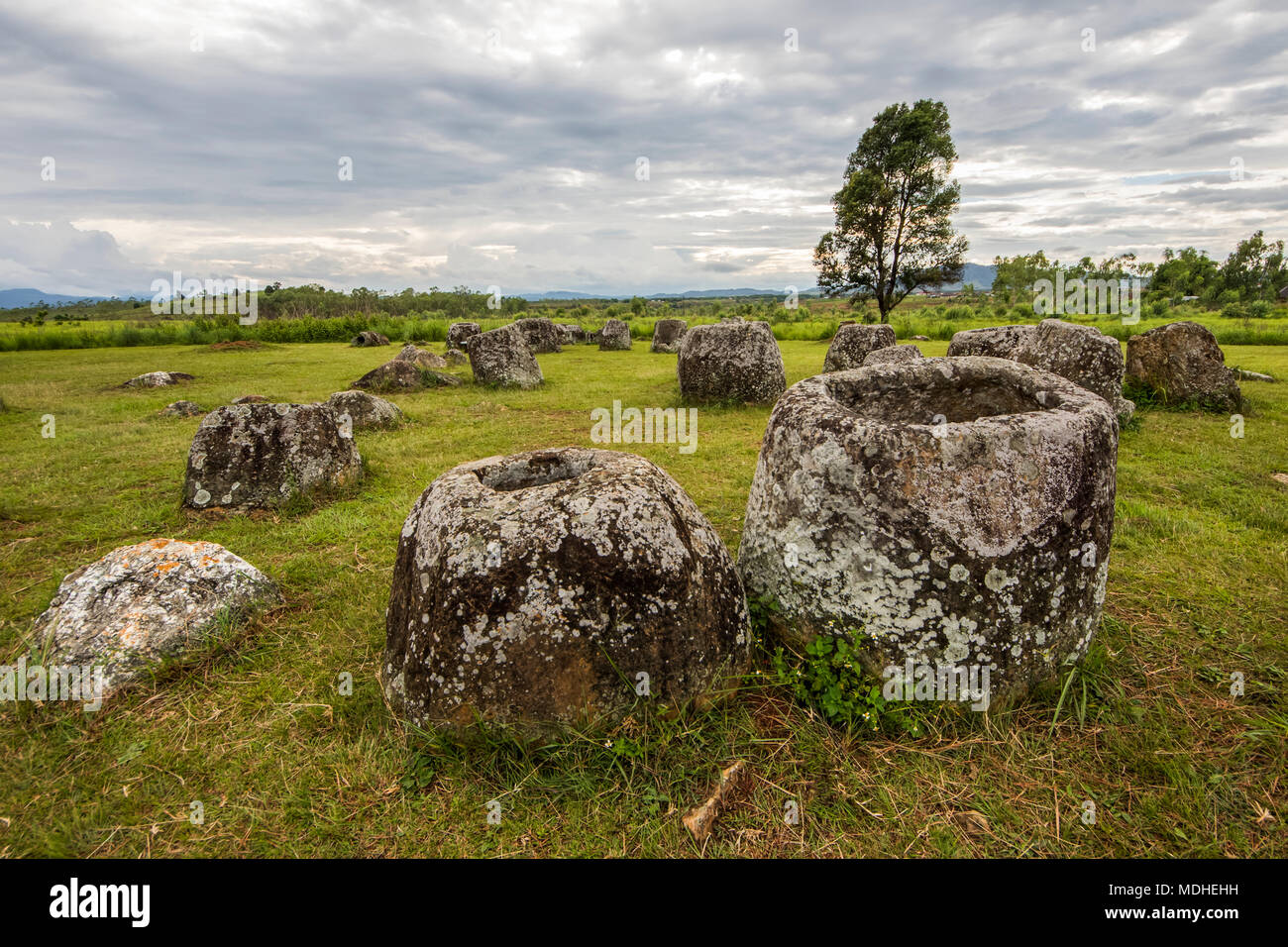 Plain of jars hi-res stock photography and images - Alamy