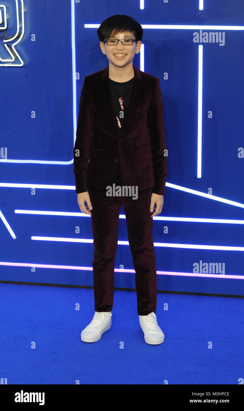 'Ready Player One' European Premiere - Arrivals Featuring: Philip Zhao ...