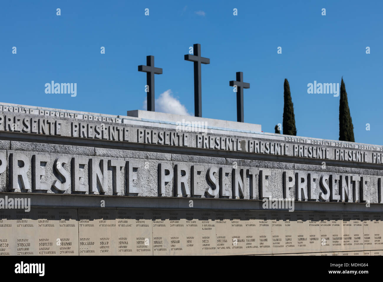 The Memorial of Redipuglia, largest memorial dedicated to the soldiers ...