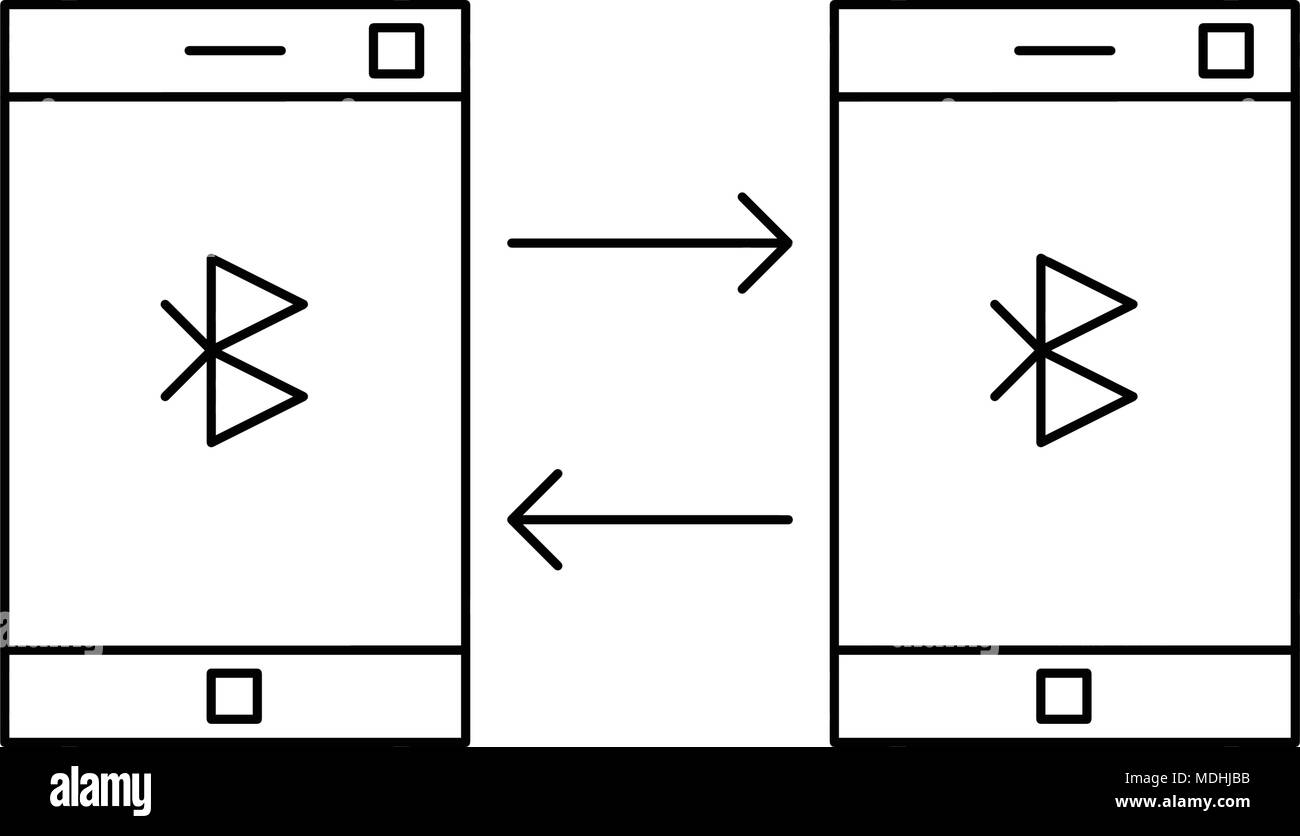 Bluetooth vector vectors hi-res stock photography and images - Alamy