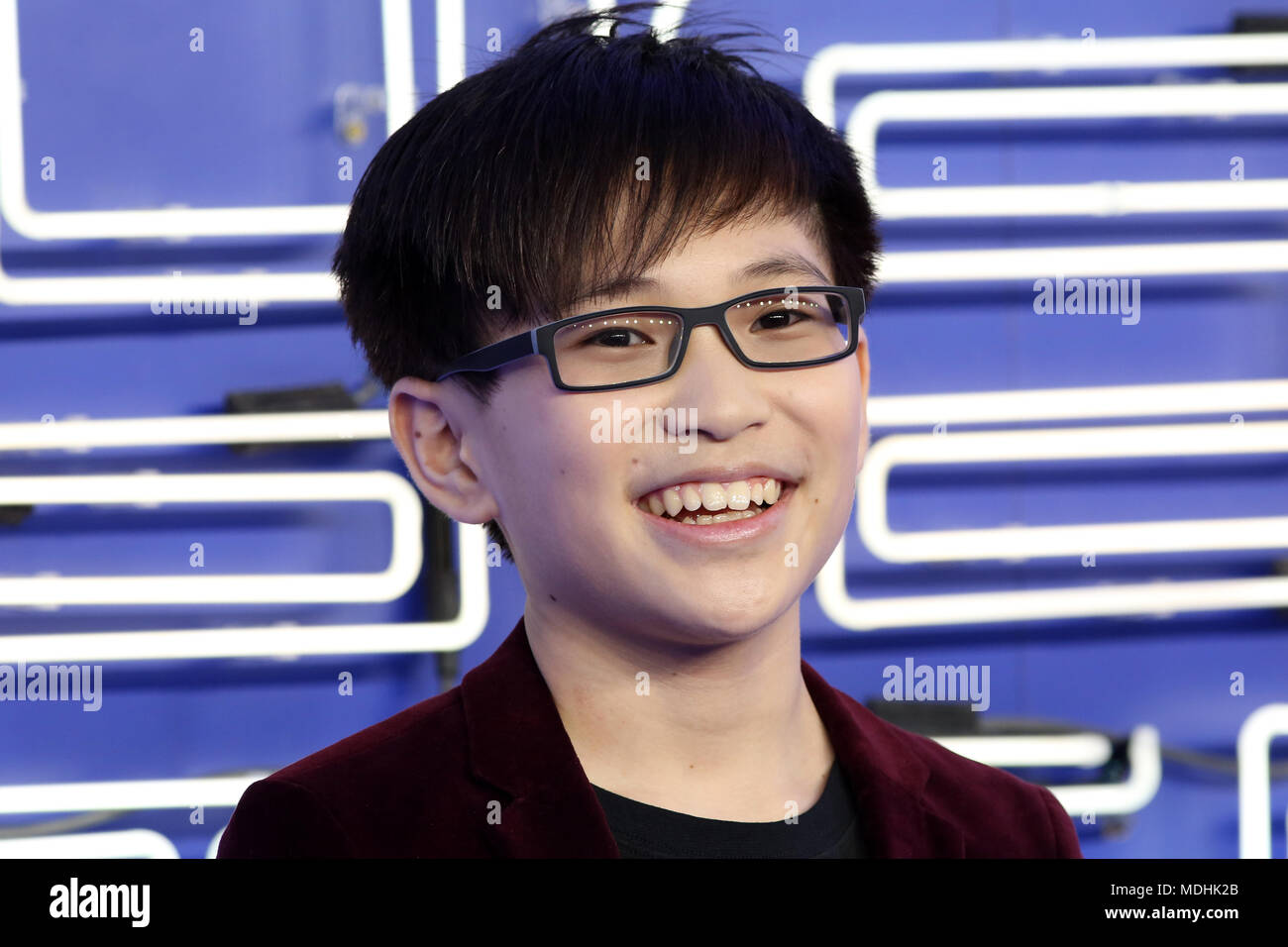 The European Premiere of Ready Player One Featuring: Philip Zhao Where ...