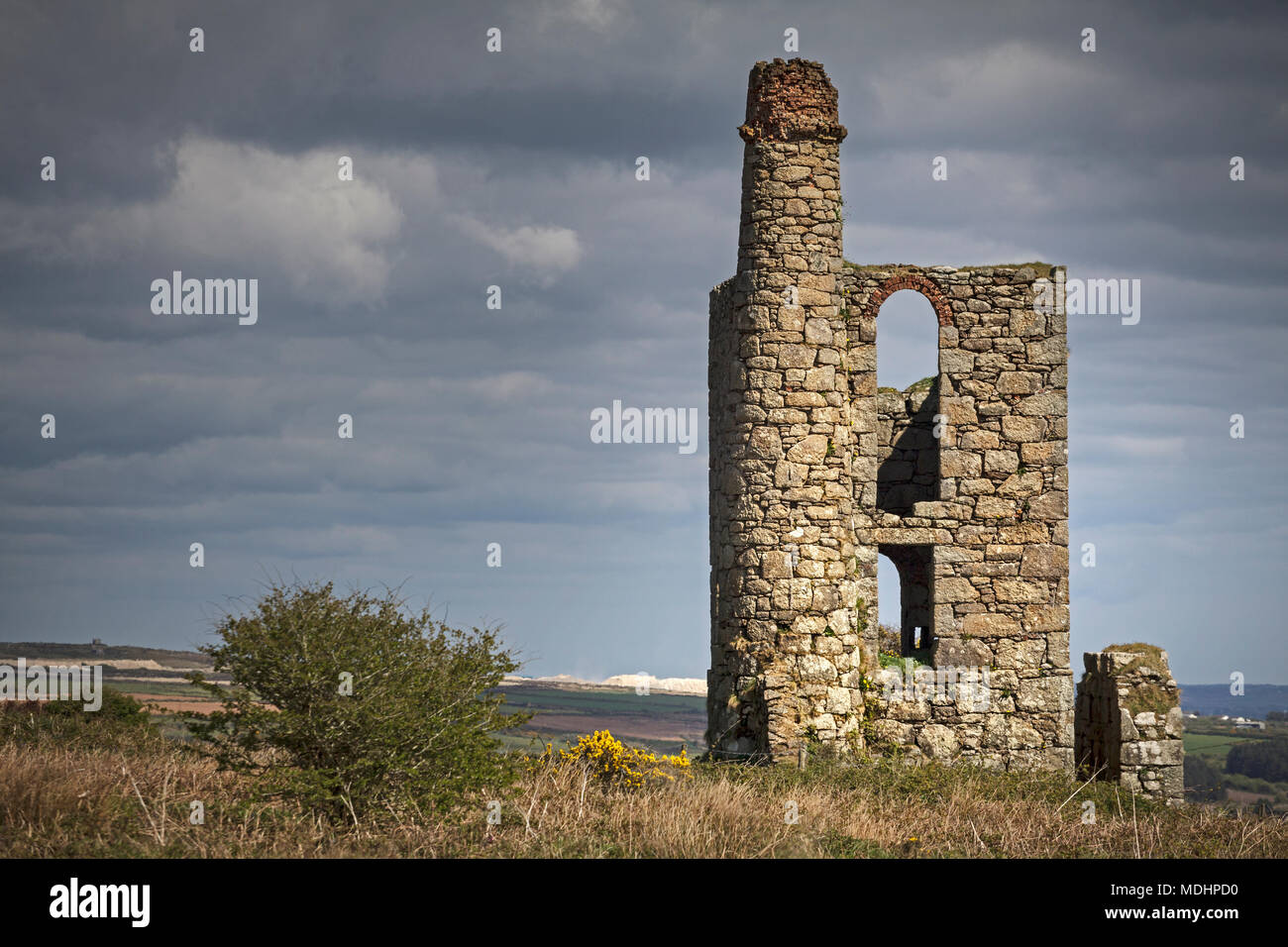 Ding Dong Mine Penwith Cornwall Stock Photo - Alamy