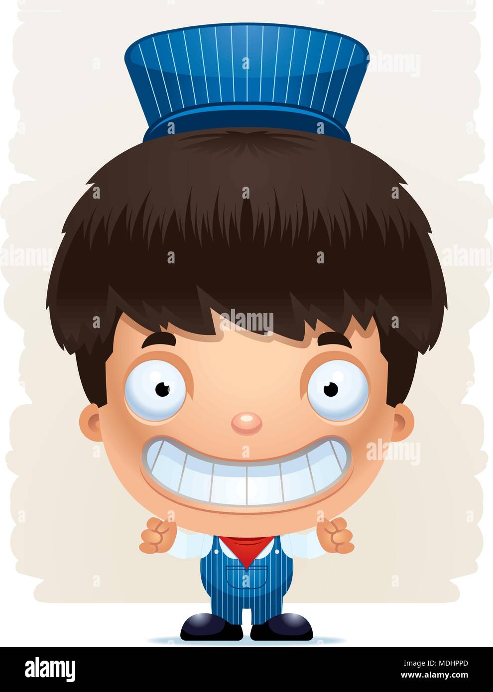 Asian conductor Stock Vector Images - Alamy