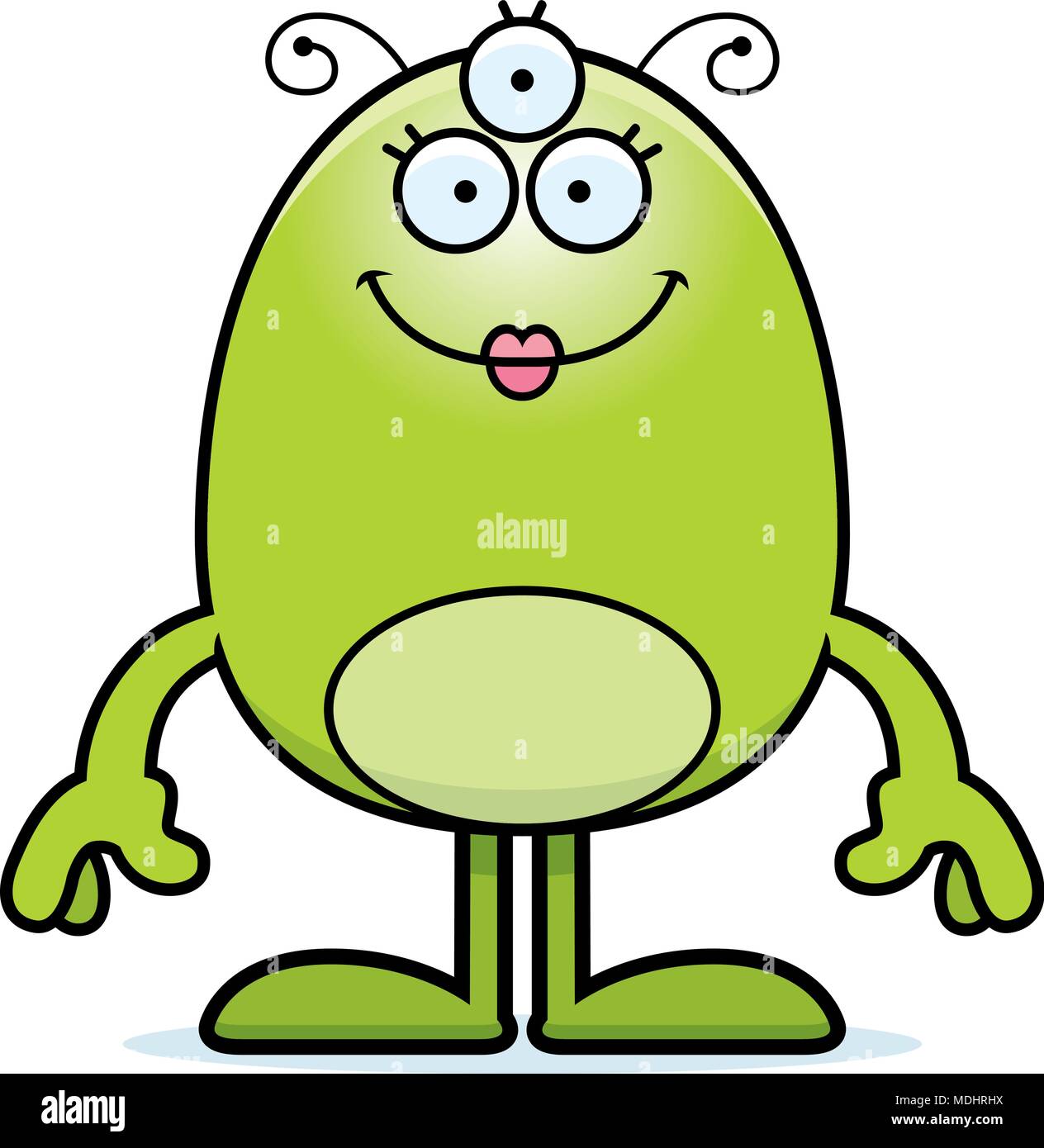 A cartoon illustration of a female TBD smiling Stock Vector Image & Art ...