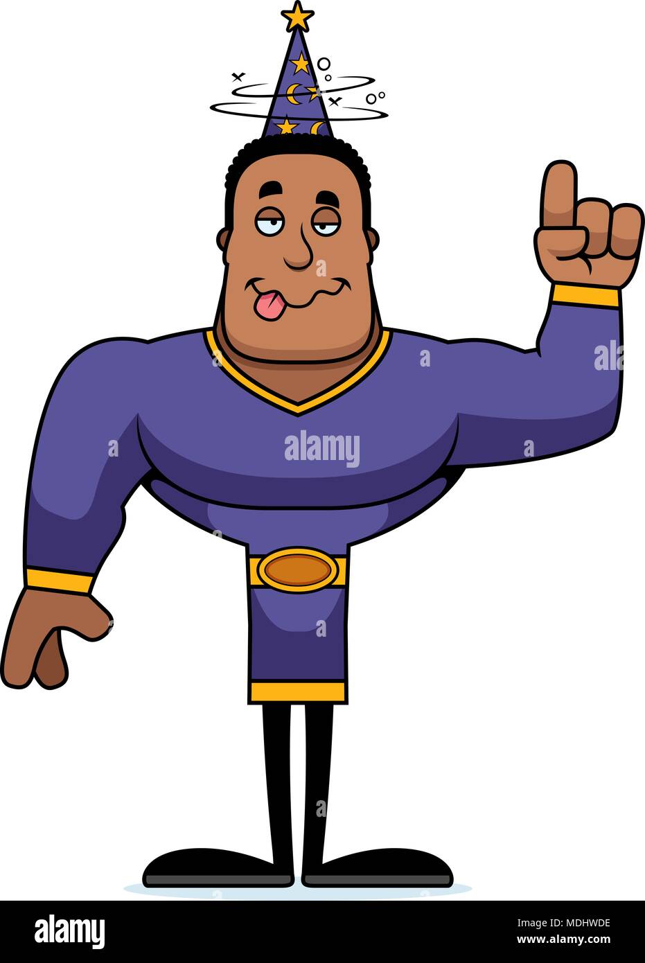 A cartoon wizard looking drunk Stock Vector Image & Art - Alamy