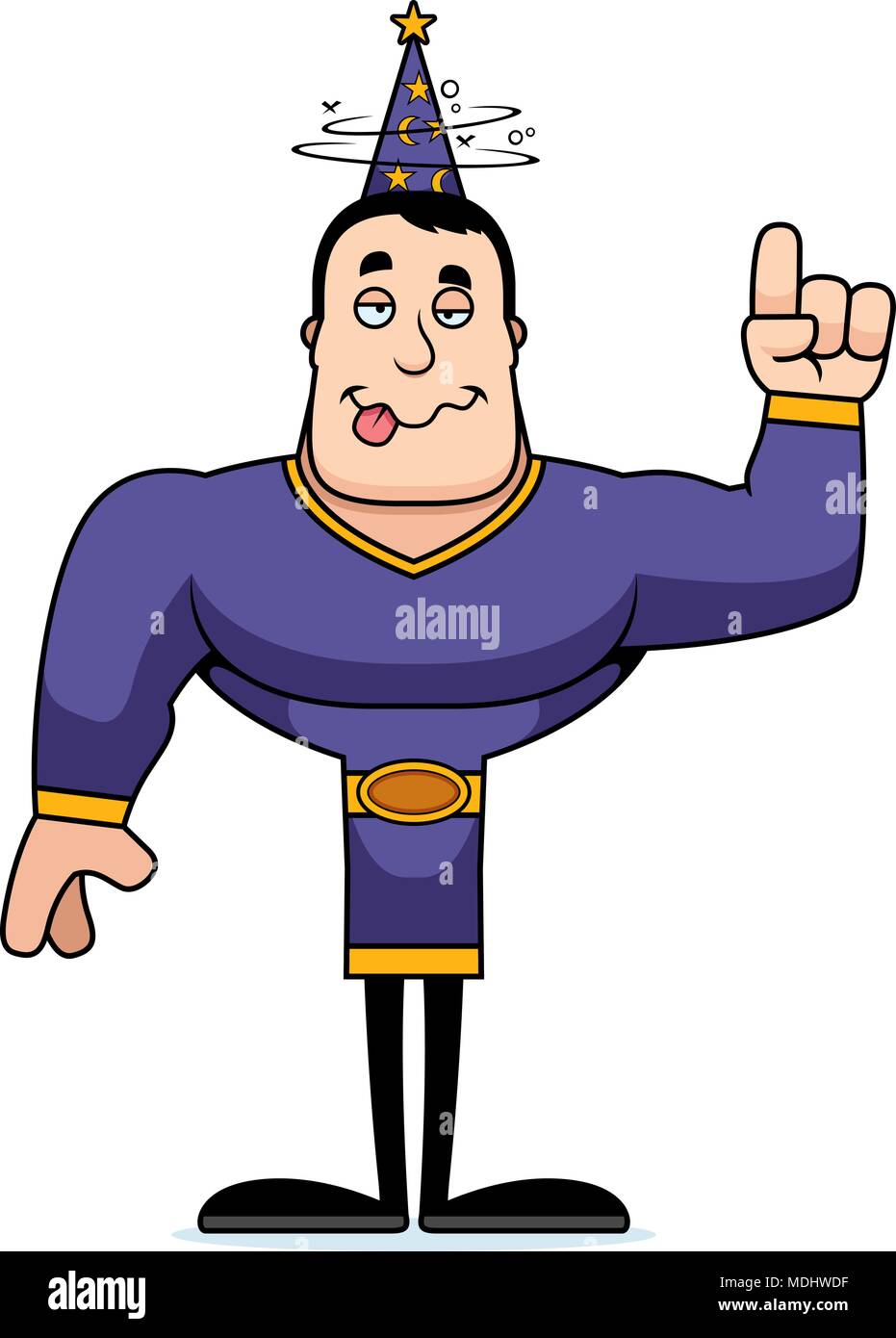 A cartoon wizard looking drunk Stock Vector Image & Art - Alamy