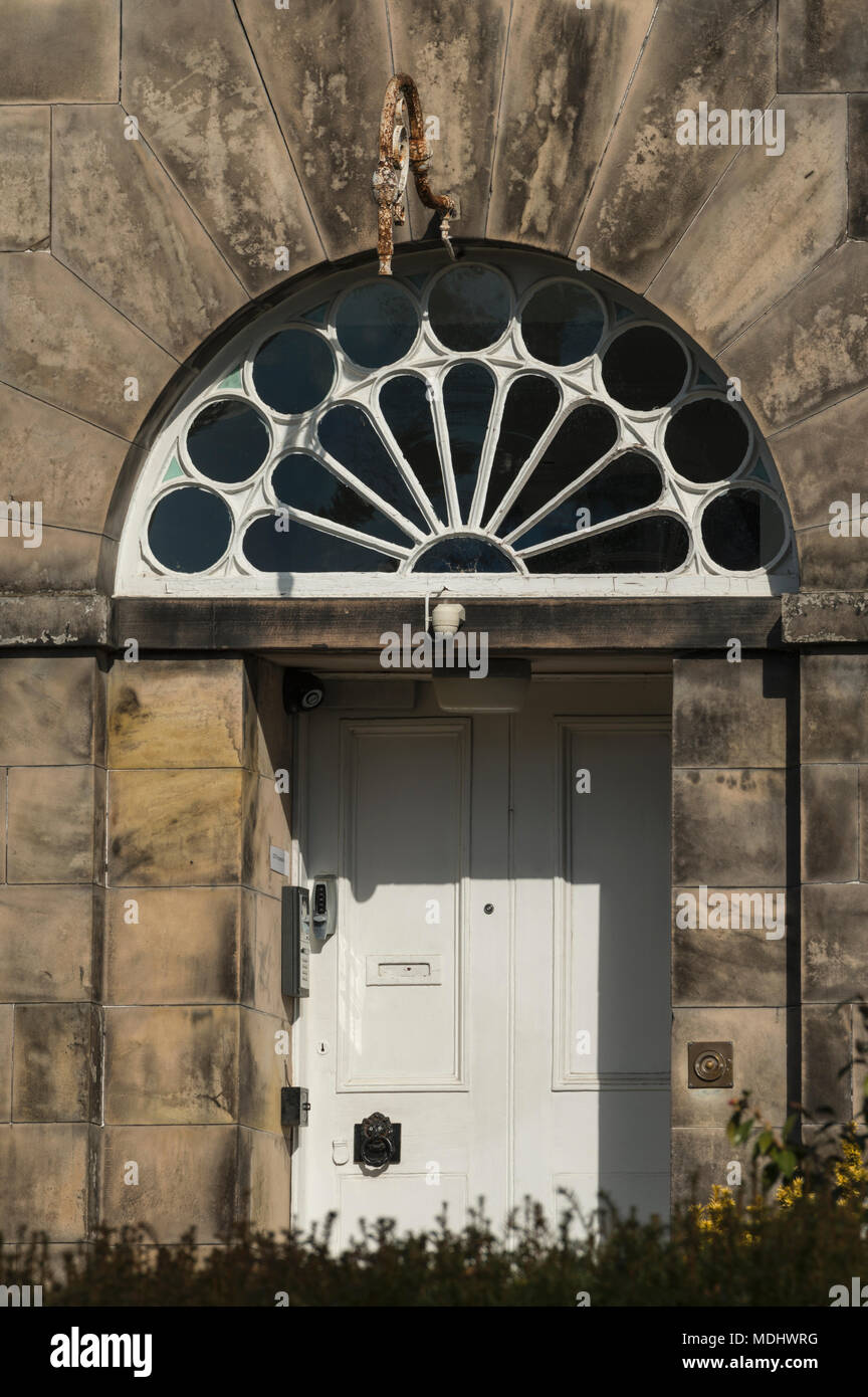 Architectural detail of regency period townhouses in Marshall Place ...