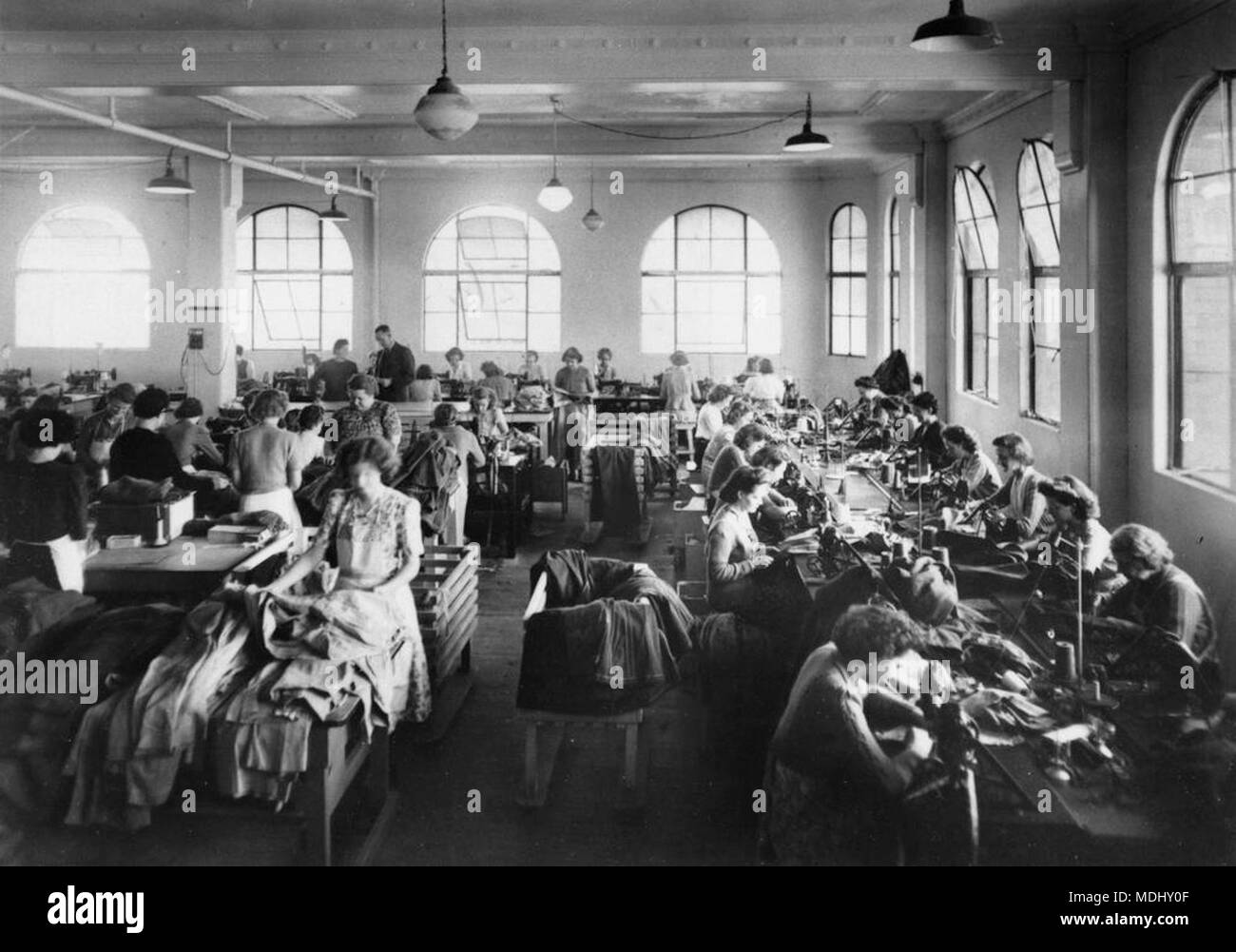 Clothing repair Black and White Stock Photos & Images - Alamy