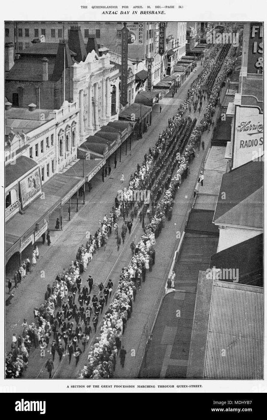 Anzac day photo Black and White Stock Photos & Images - Alamy