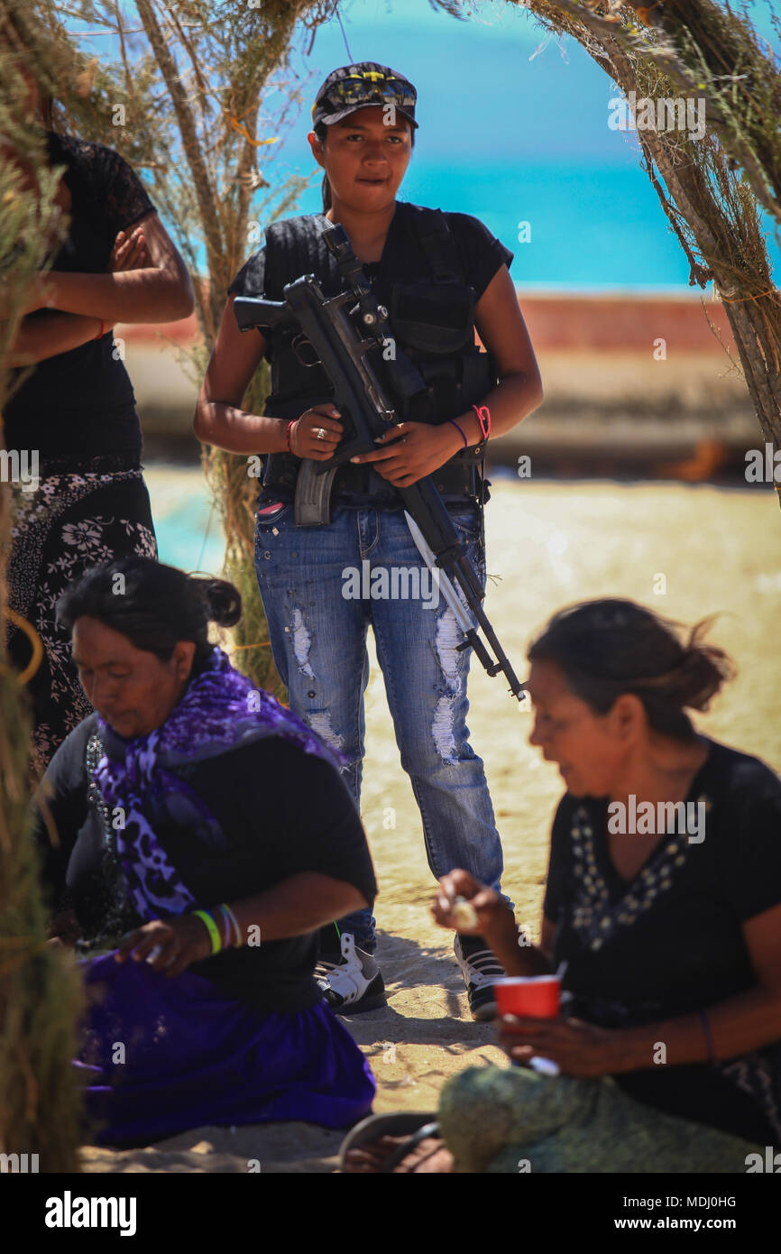 Comcaac Traditional Guard, dedicated to the community defense of its ...