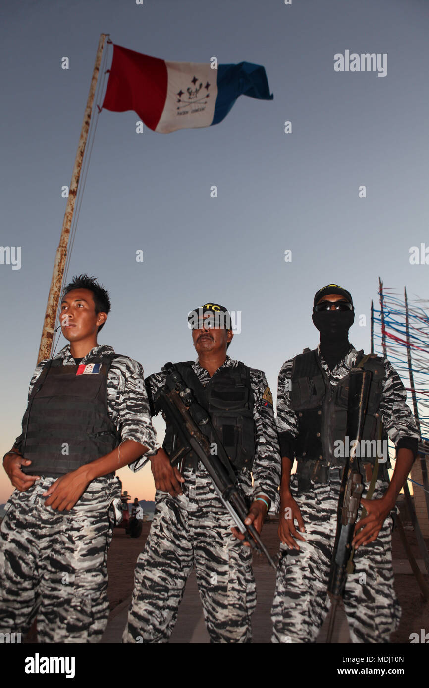 Comcaac Traditional Guard, dedicated to the community defense of its ...