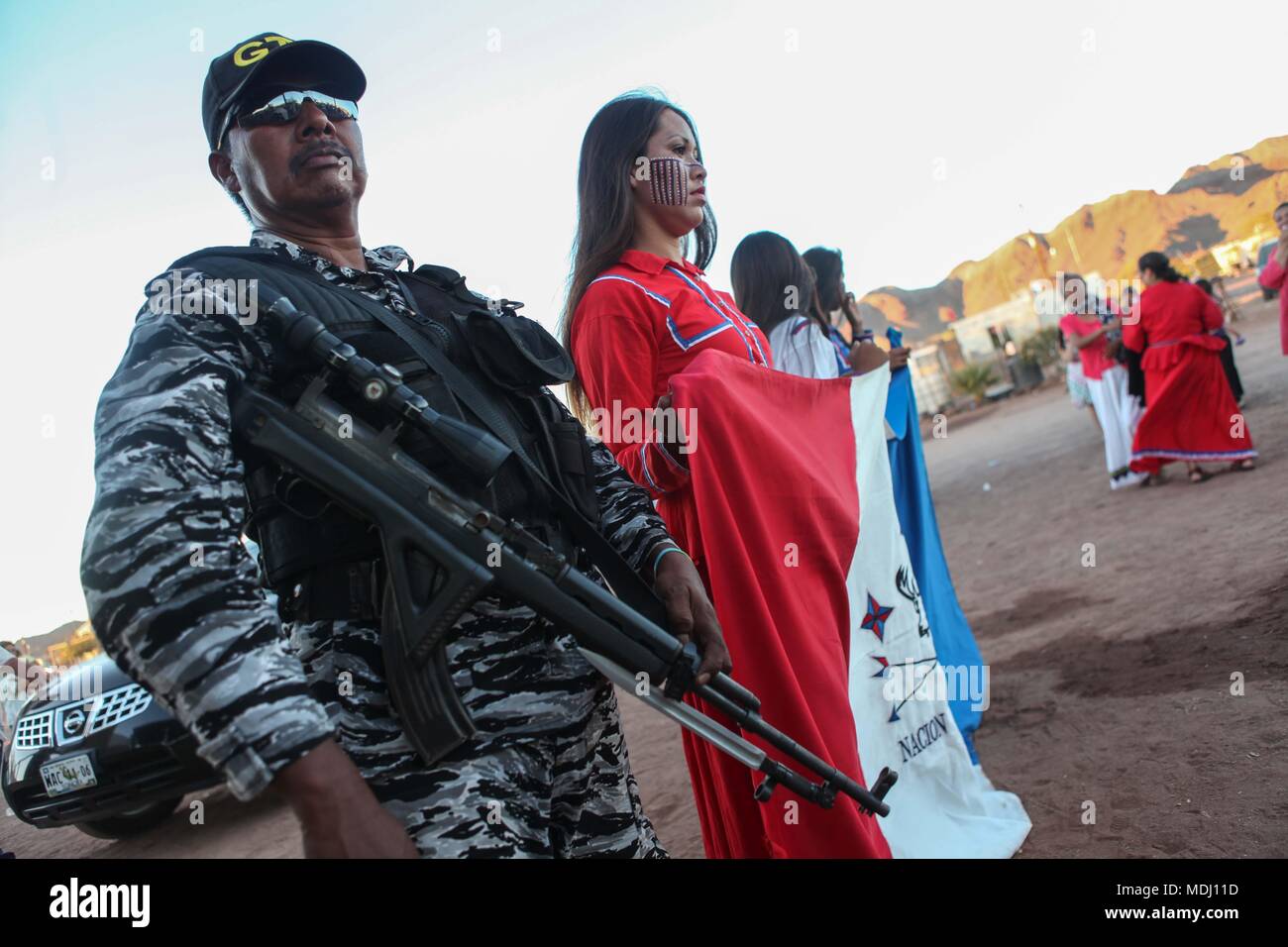 Comcaac Traditional Guard, dedicated to the community defense of its ...
