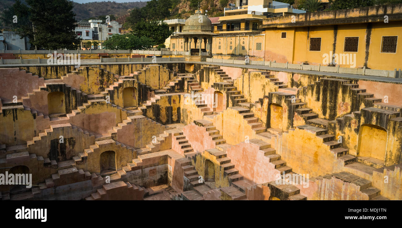 Stepwell; Jaipur, Rajasthan, India Stock Photo - Alamy